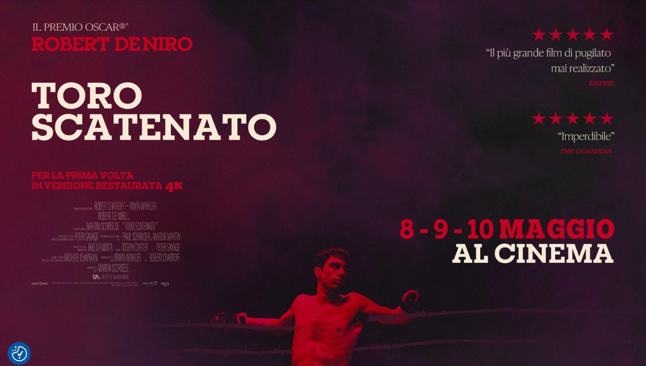 Da oggi in sala Toro scatenato di Scorsese in versione restaurata e in ...
